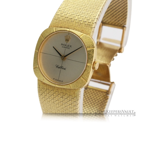 Rolex | Accessories | Vintage Ladys Cellini Rolex Watch Model No 3878 ...